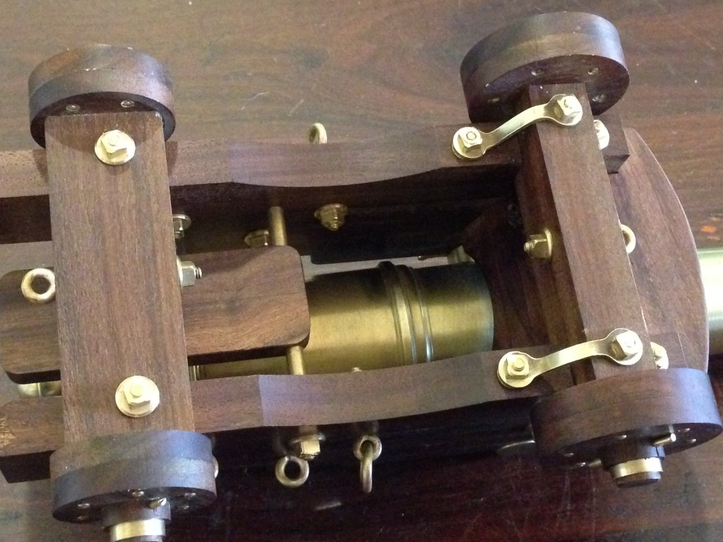 1779 Naval Cannon Scale Model | johnsmachines