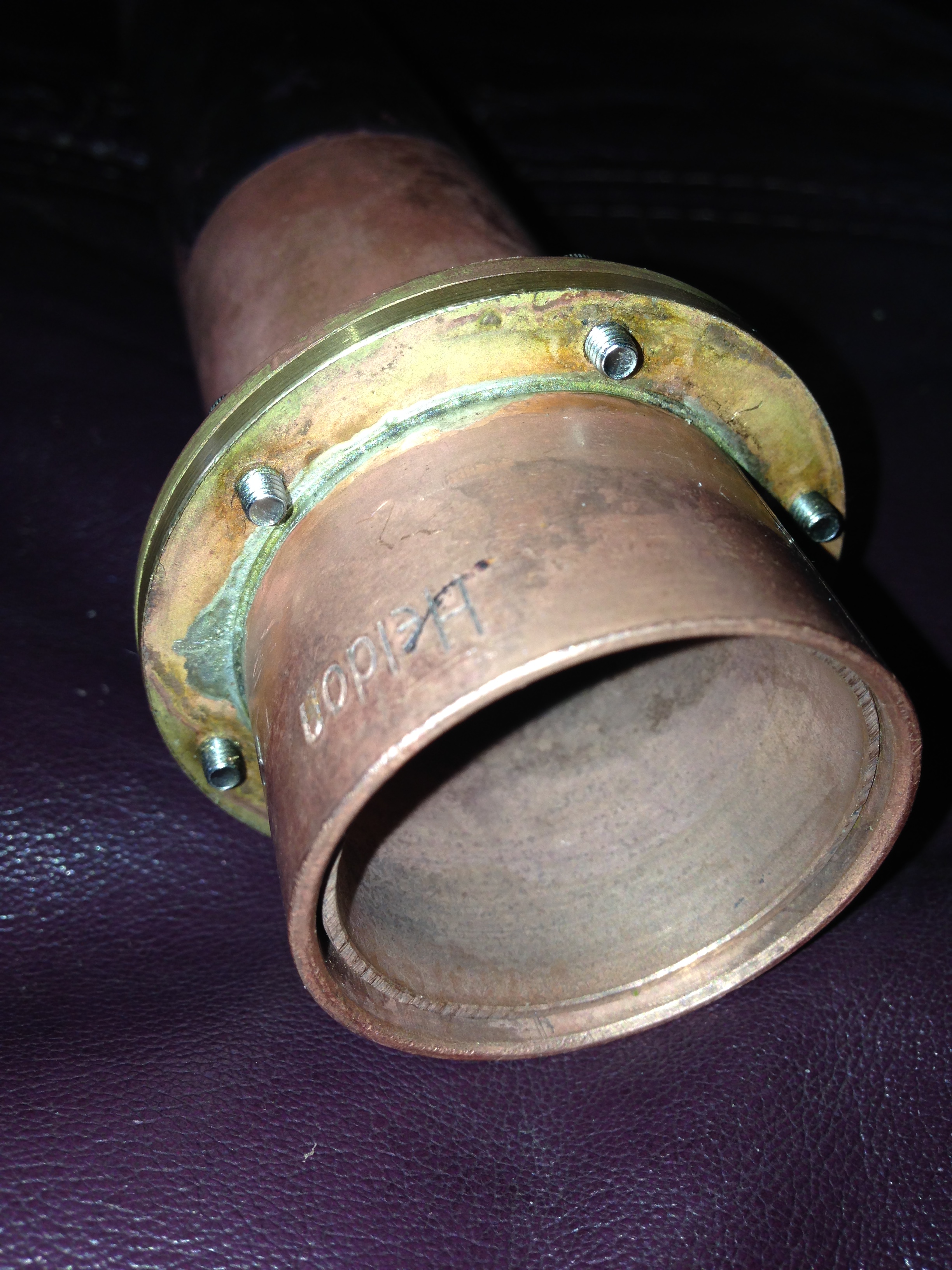 6″ Vertical Boiler- Chimney flange | johnsmachines