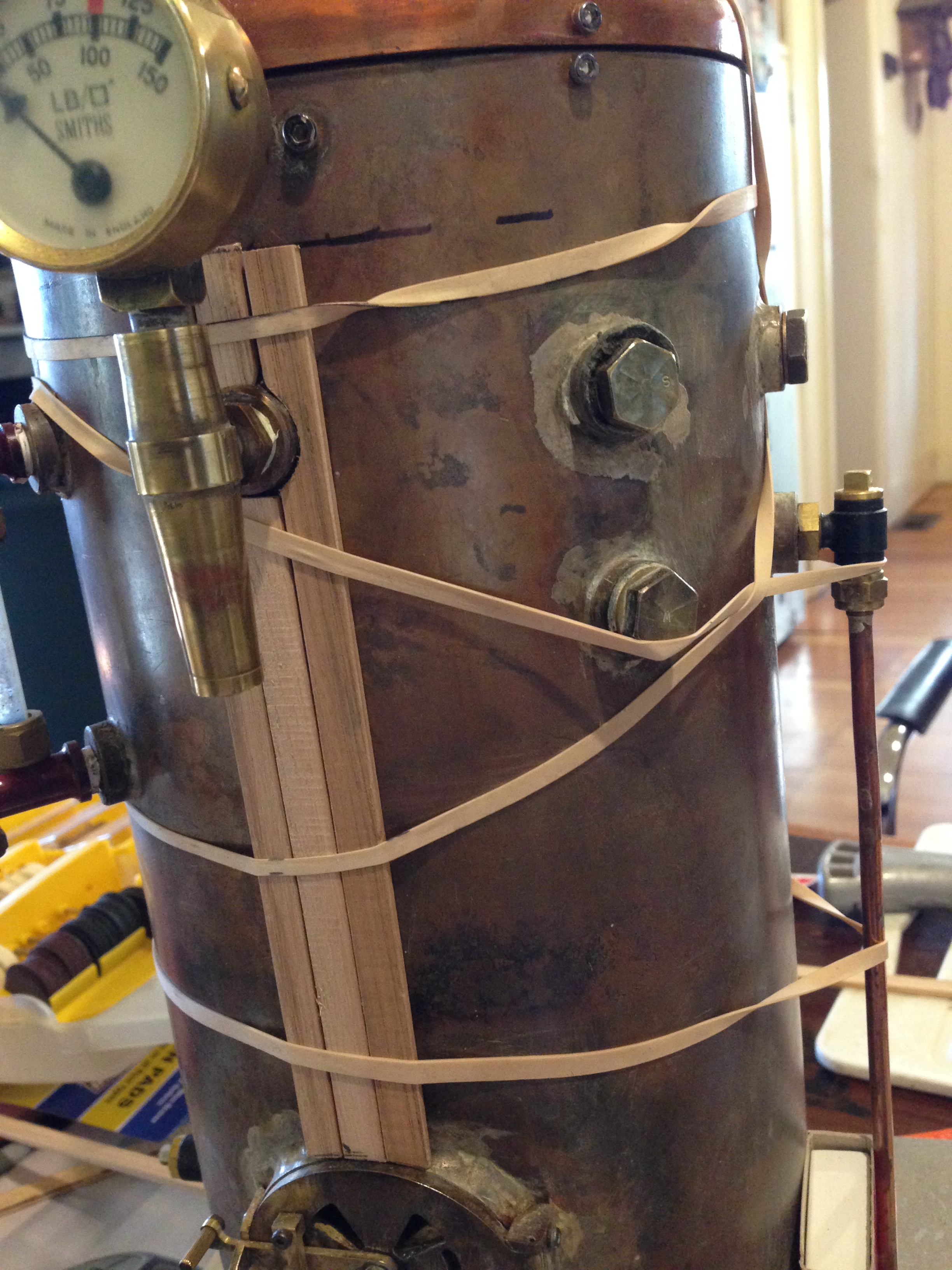 6″ Boiler. Lagging. | johnsmachines