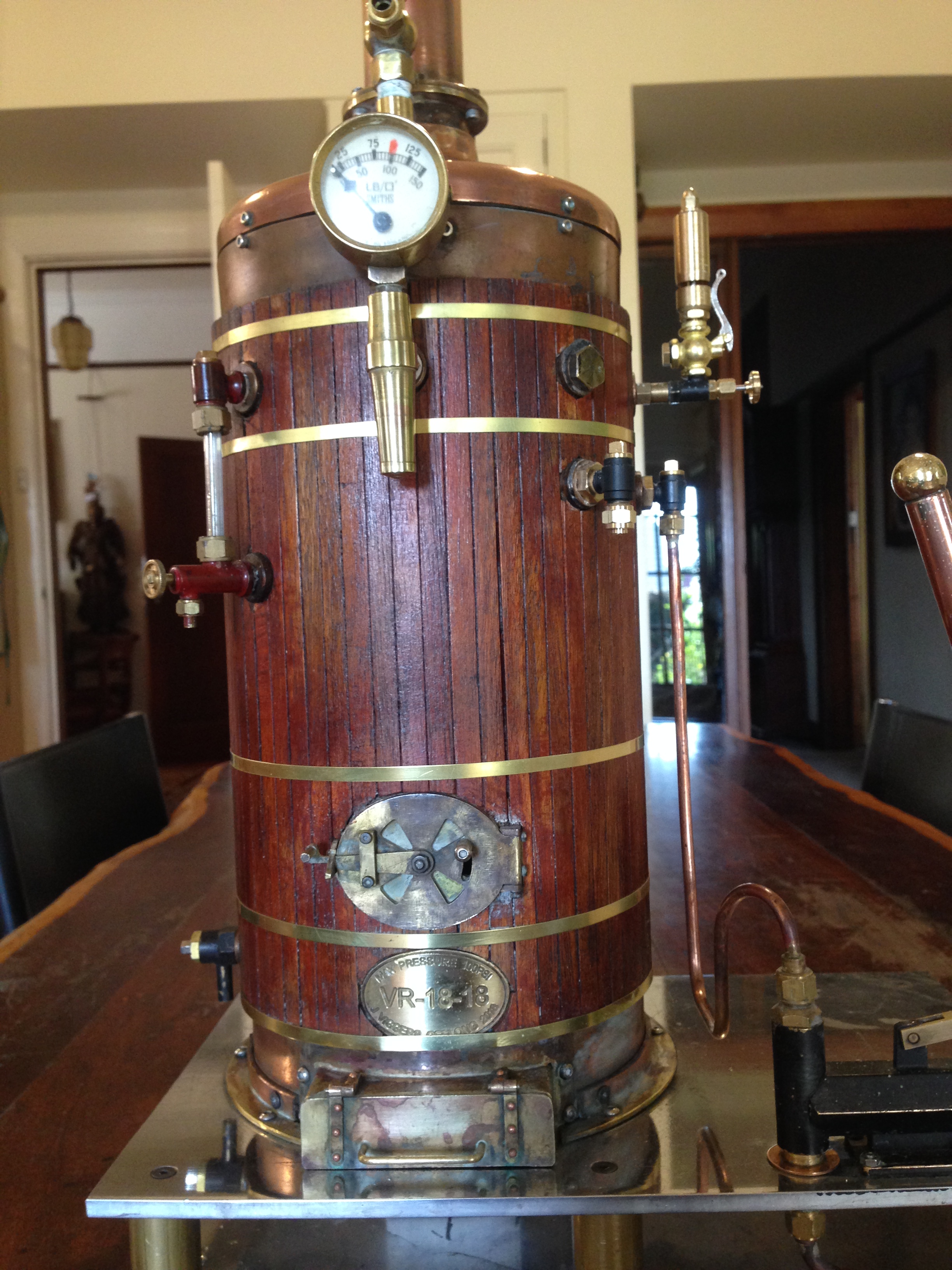 6″ Boiler Lagging -3, and back to the Dredger Engine. | johnsmachines