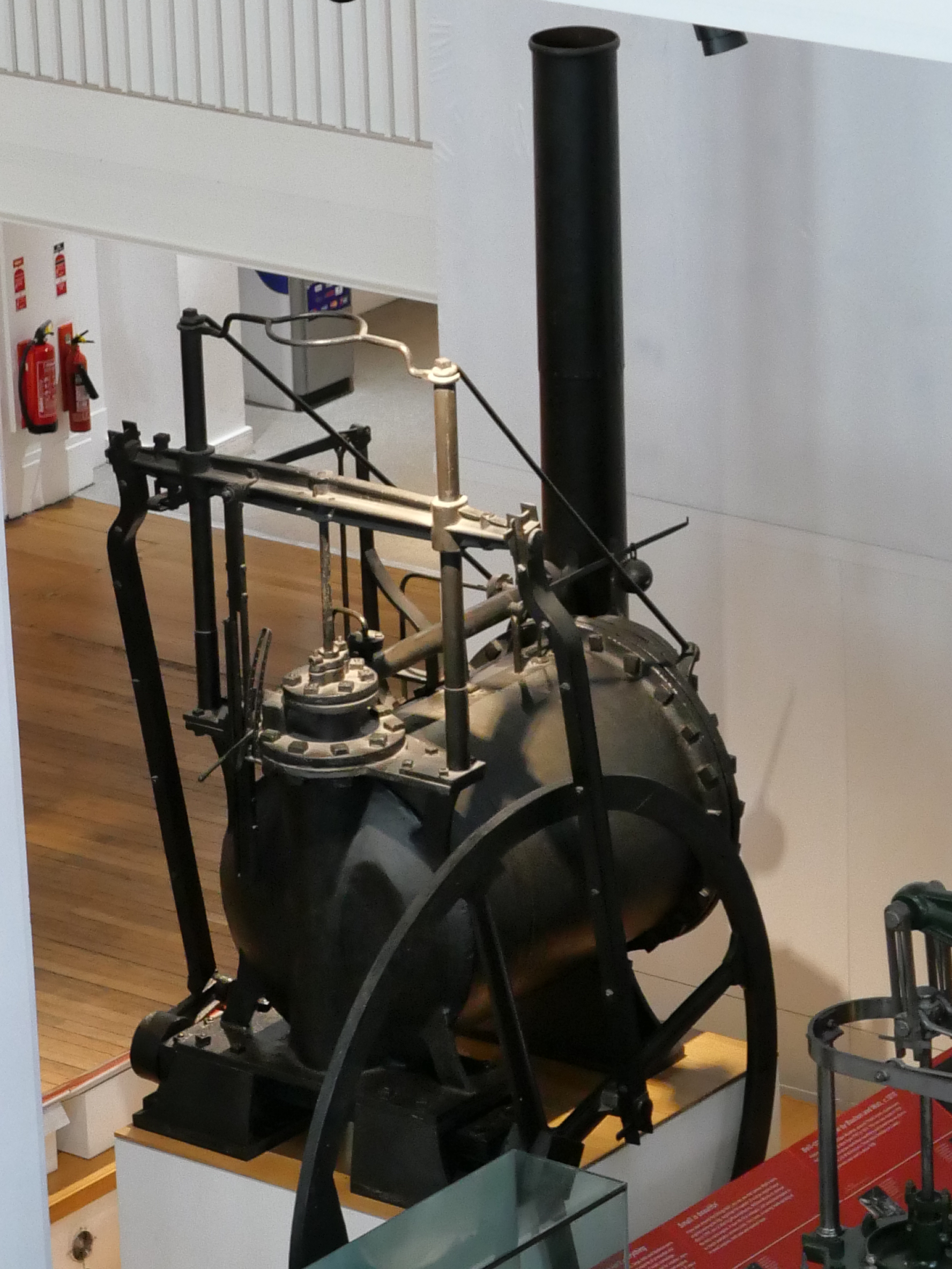 Trevithick Dredger Engine at The London Science Museum | johnsmachines