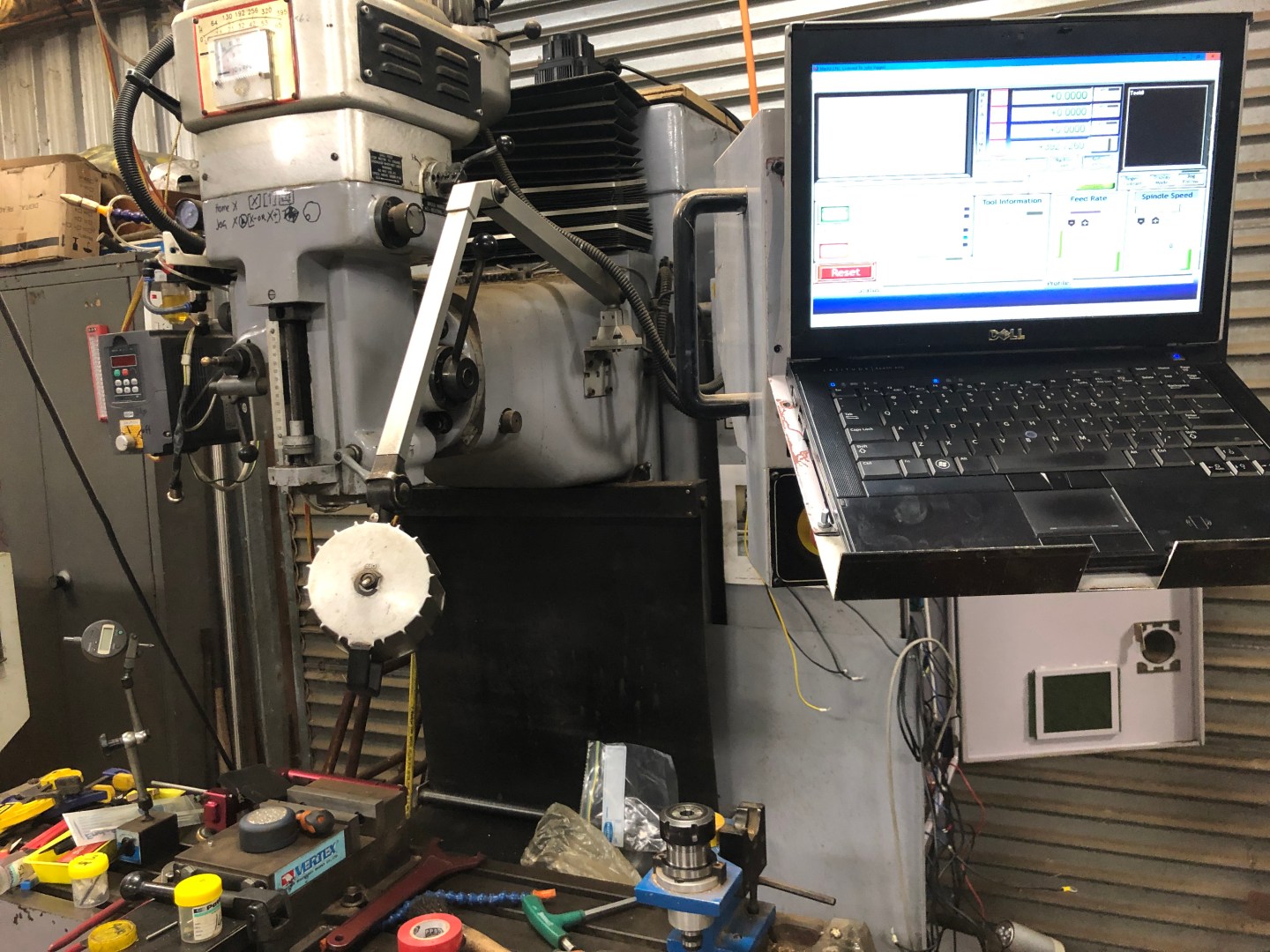 CNC Mill Upgrade – 6. Where to put the computer? | johnsmachines