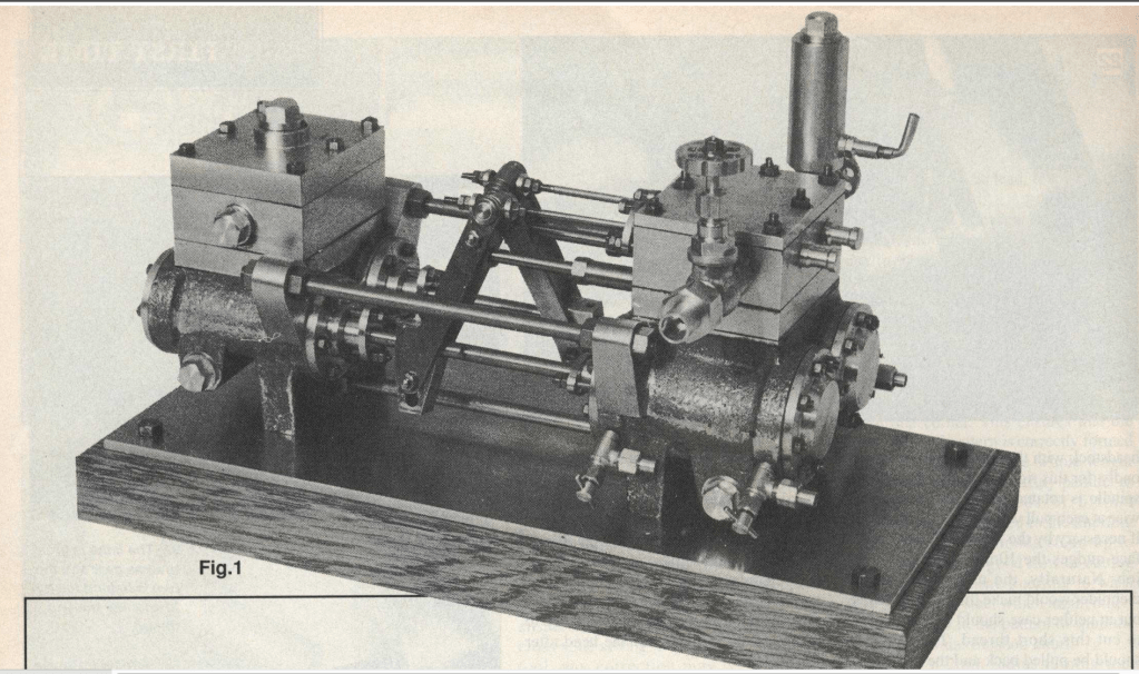 Steam Powered Water Feed Pump | johnsmachines