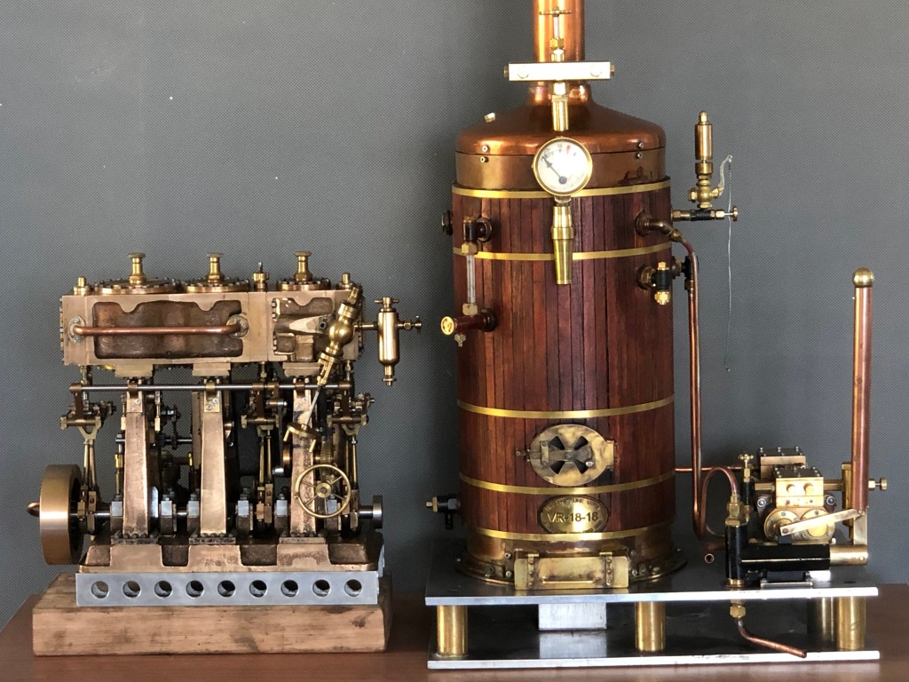 Triple Expansion Miniature Steam Engine | johnsmachines