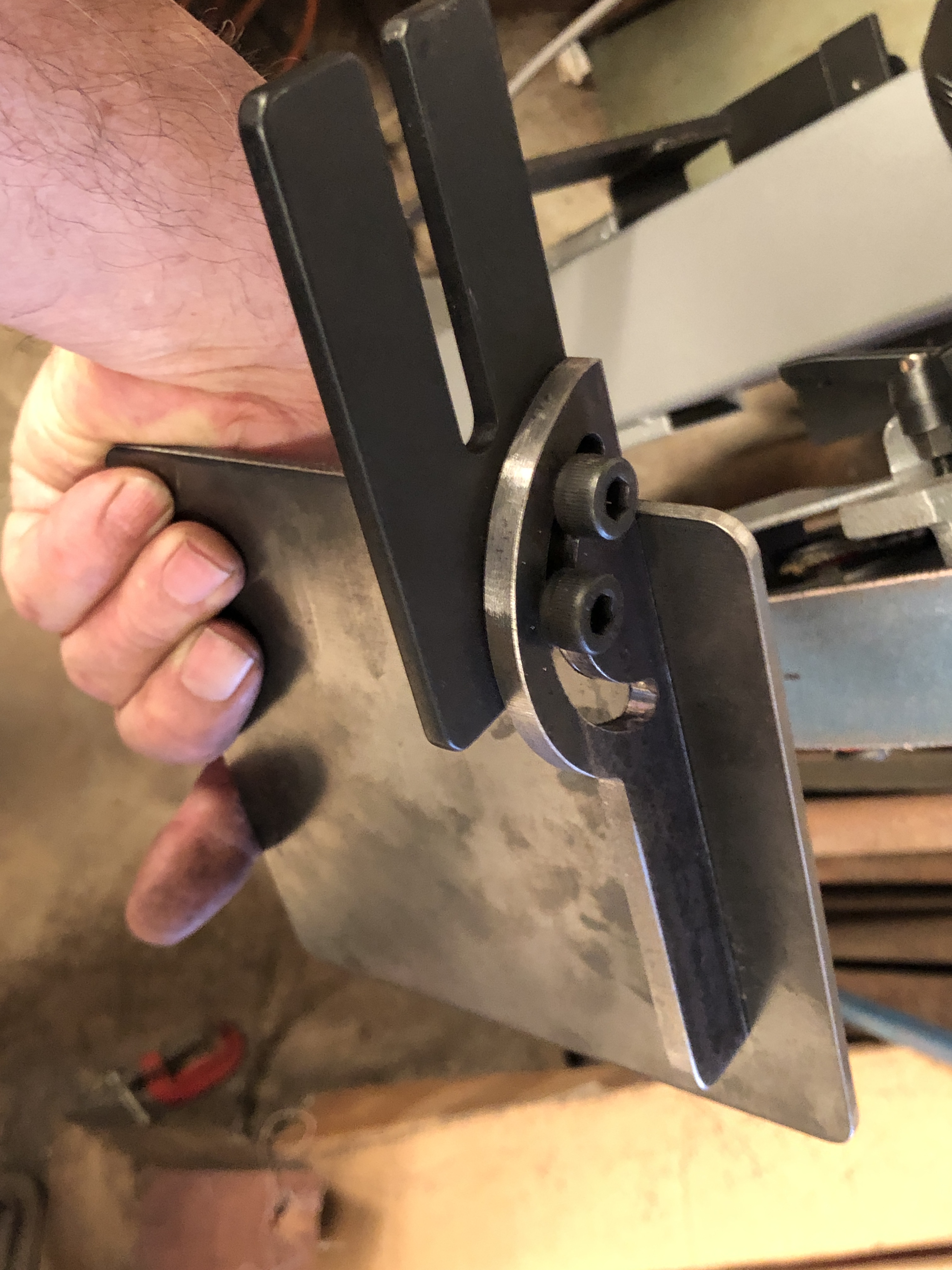 A modification to the Radius Master | johnsmachines